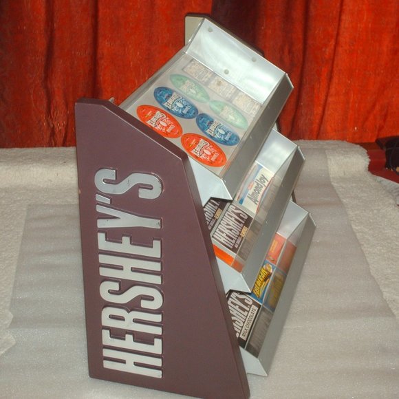 Hershey's | Accents | Hersheys Candies Plastic Advertising Display ...